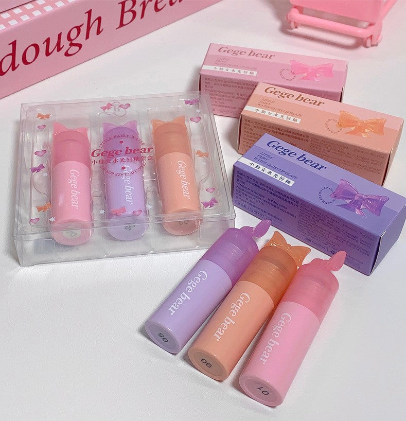 LIP GLOSS CON COLOR X3 GEGE BEAR – Gege Bear & Cappuvini